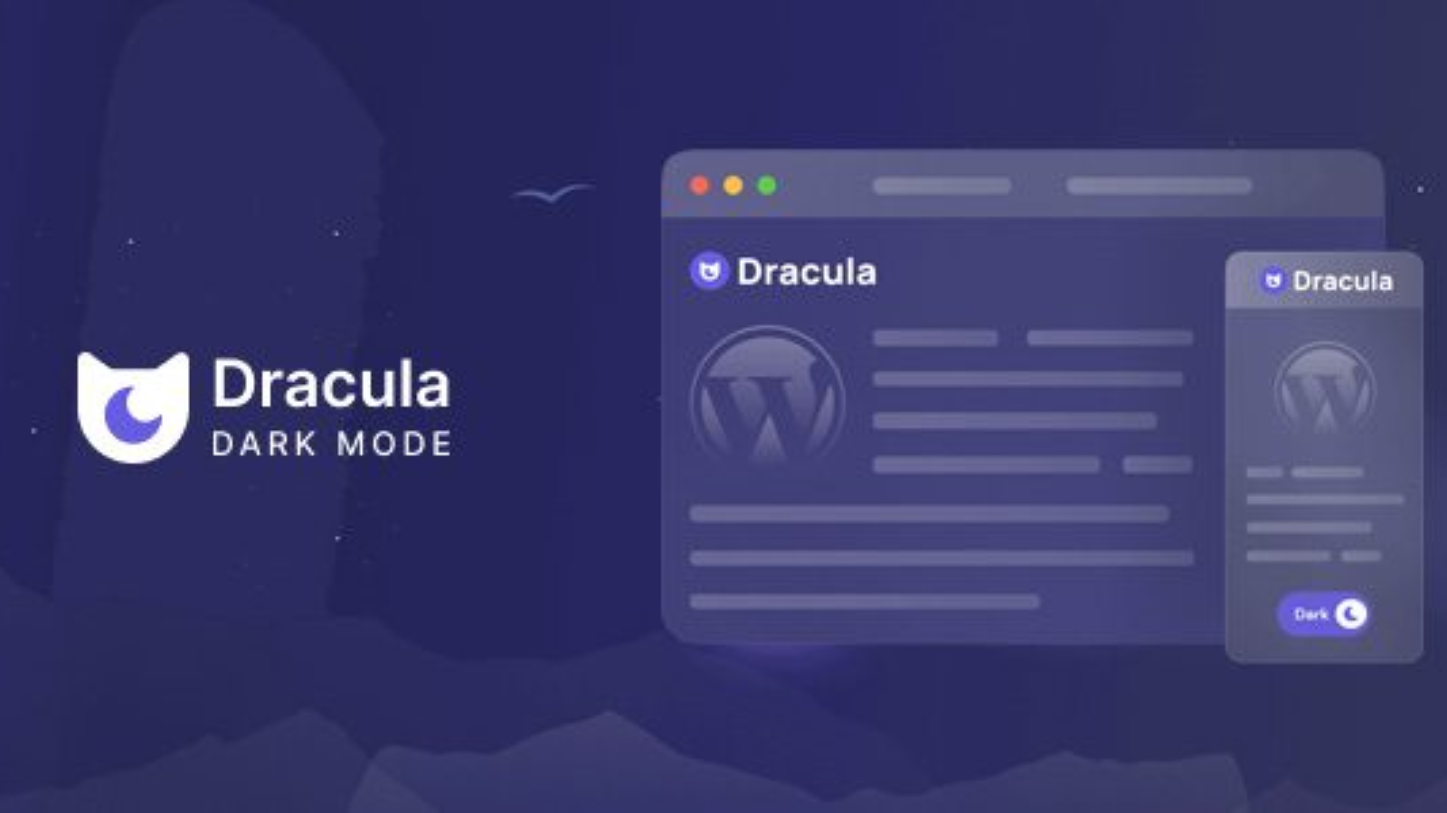 Dracula Dark Mode Pro v1.2.7 - Dark Mode WordPress Plugin