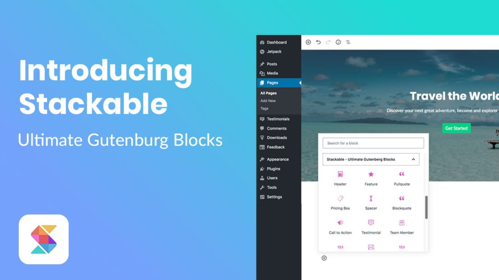 Stackable Premium V3153 Gutenberg Blocks Wordpress Plugin